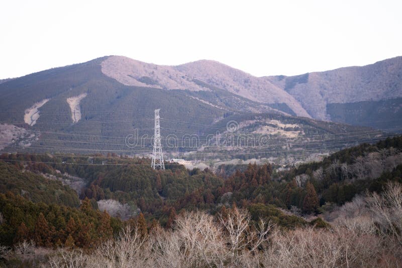 Outdoor Mountain Scenery and Nature on a Winter Afternoon Stock Photo ...