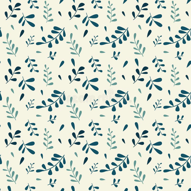 Leaf repeating wallpaper stock vector. Illustration of leaves - 21398231