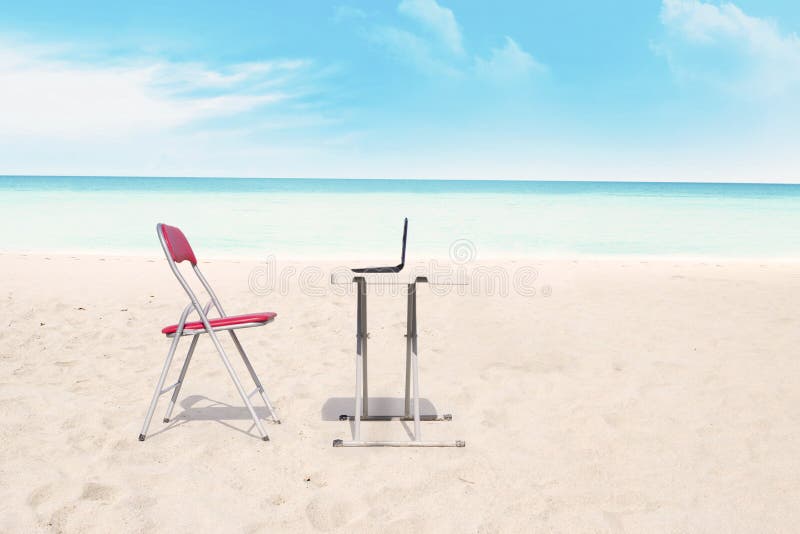 Beach Office stock image. Image of coast, close, environment - 145279