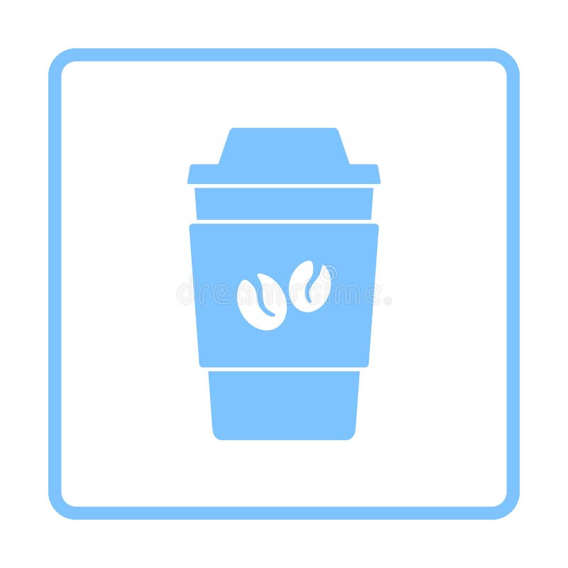 Outdoor Paper Cofee Cup Icon Stock Vector - Illustration of container ...