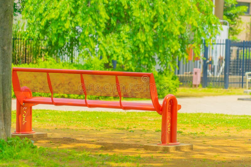 Outdoor park chair stock photo. Image of lifestyle, picnic - 301358008