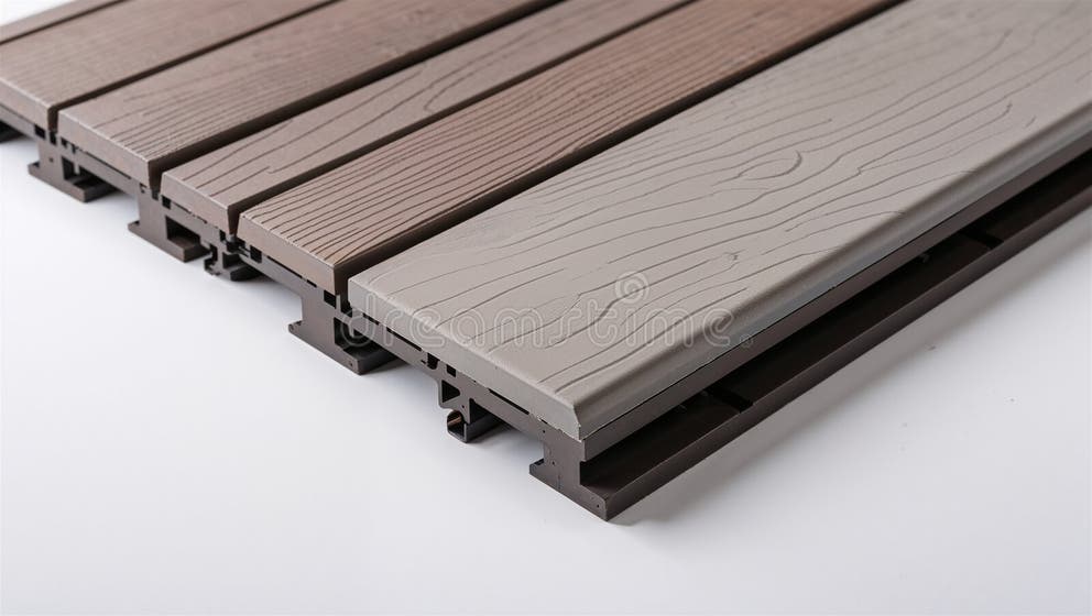 Outdoor Patio Deck Tile Sample with Interlocking Edge, Smooth and Plain ...