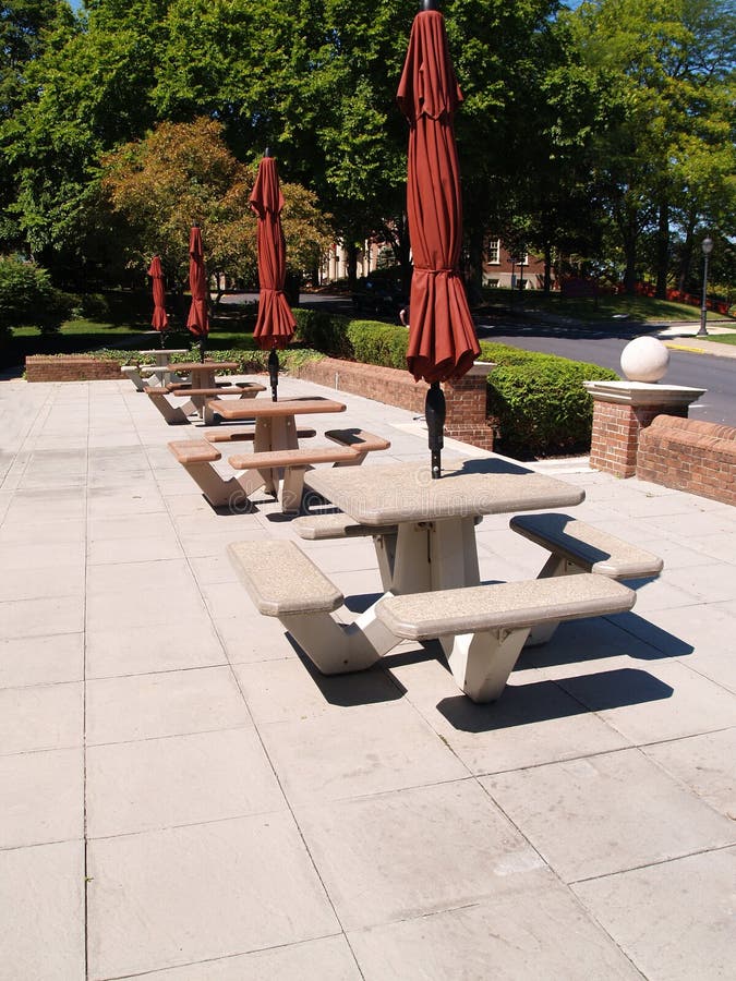 Outdoor picnic area stock image. Image of sunny, picnic - 6221793