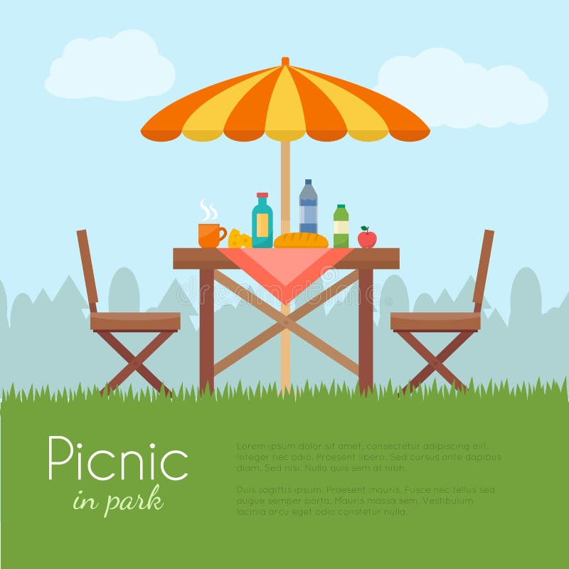 Park Table Stock Illustrations – 18,742 Park Table Stock Illustrations ...