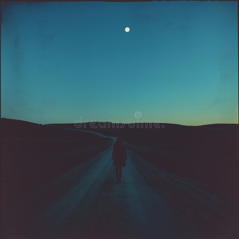 The Outdoor Picture for Dark Mood Stock Image - Image of sunrise, empty ...