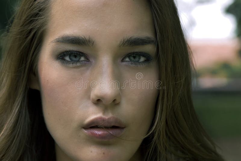 Outdoor Portrait Of A Lady Picture. Image: 1352230