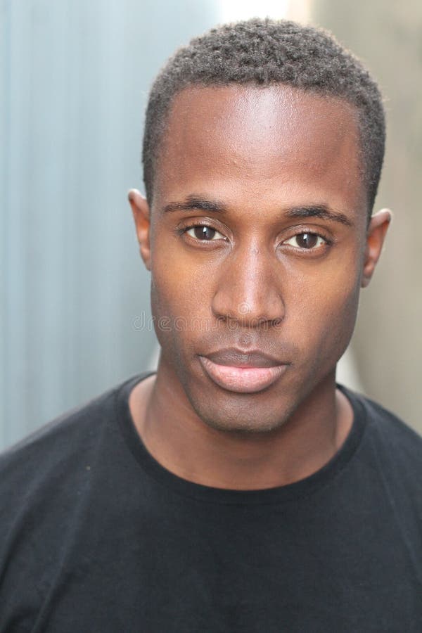 Young african man stock photo. Image of beard, black, dark - 4429024