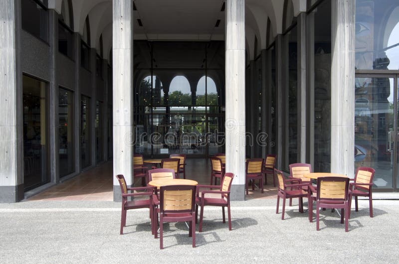 Outdoor rest area stock image. Image of museum, outdoor - 54708181