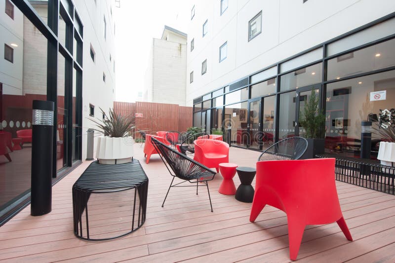 Outdoor rest area stock photo. Image of building, architecture - 62848710