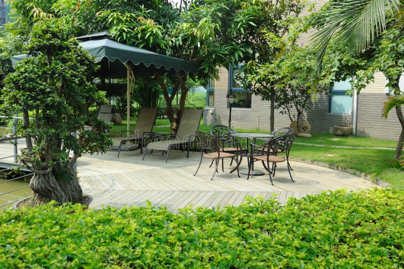 The pergola in a garden stock photo. Image of outdoor - 5532928