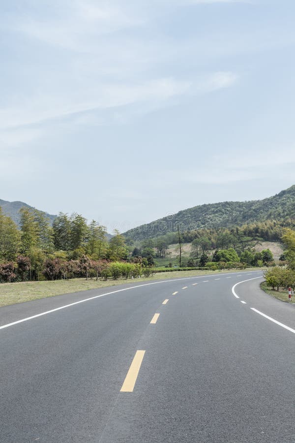 Outdoor road stock photo. Image of landscape, green, electricity - 95878864