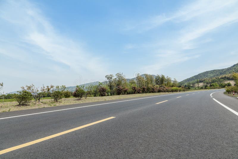 Outdoor road stock photo. Image of tree, trip, summer - 98058764