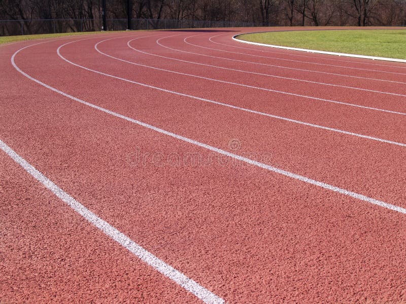 Outdoor running track stock photo. Image of lane, athletic - 4236702