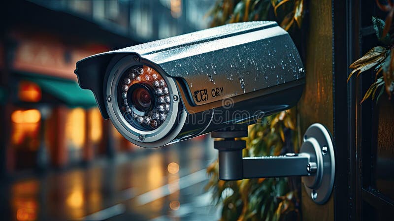 Outdoor Security Camera with Facial Recognition Function, Digital Video ...