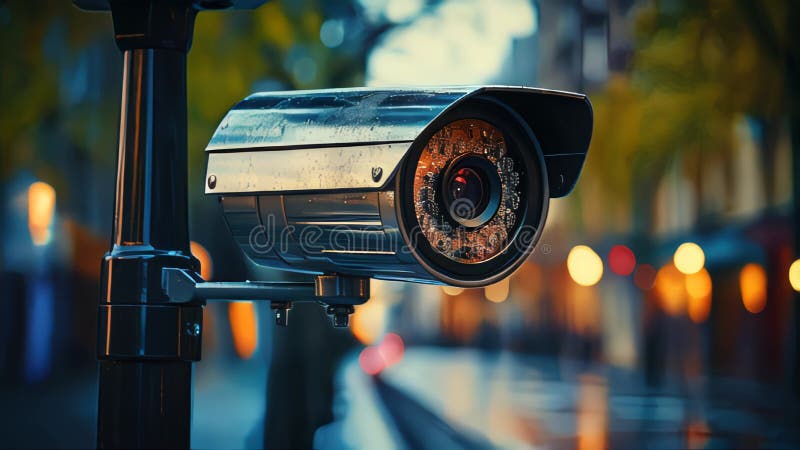 Outdoor Security Camera with Facial Recognition Function, Digital Video Surveillance System ...