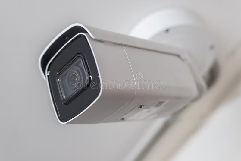 Outdoor Security Camera. Safety and Security Technology Stock Photo ...