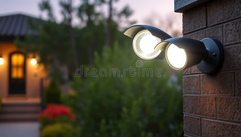 Outdoor Security Light Fixture, Home Safety and Exterior Lighting ...