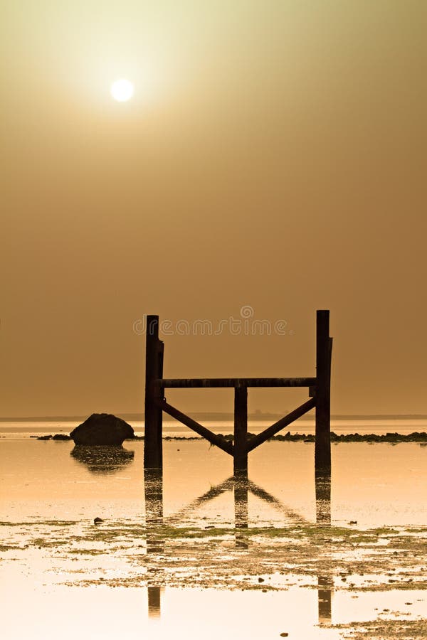 Silhouette reflection stock image. Image of silhouette - 10865465