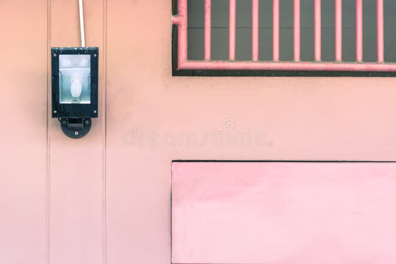 Outdoor Single Led Street Light Stock Image - Image of illuminated ...