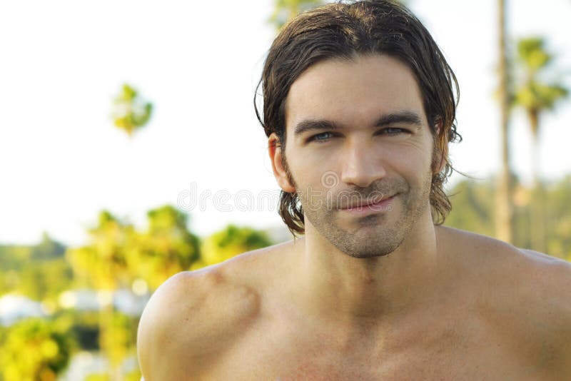 Outdoor guy stock photo. Image of handsome, beauty, muscle - 28885650