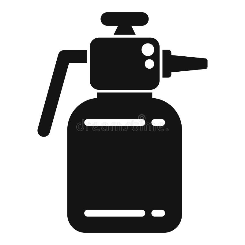 Outdoor Spray Bottle Icon Simple Vector. Atomizer Wash Hand Stock ...