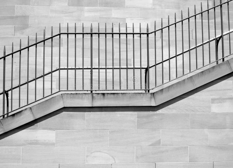 Outdoor stairs. stock photo. Image of abstract, high, concept - 9151354