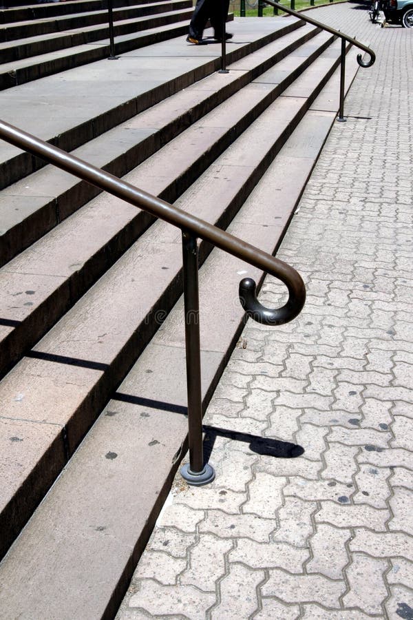 Outdoor stairs. stock photo. Image of abstract, high, concept - 9151354