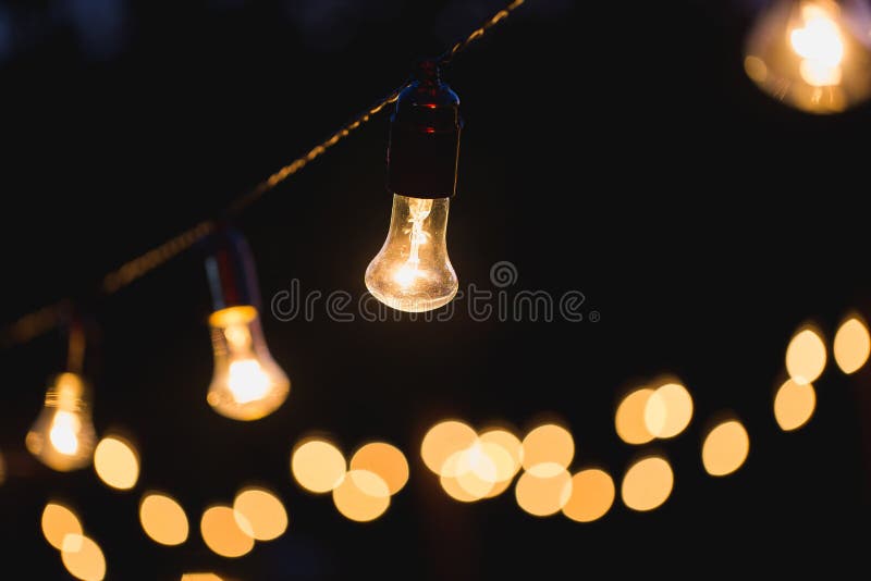 151 Outdoor String Lights Hanging Line Stock Photos - Free & Royalty ...