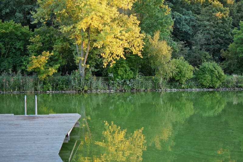 Outdoor swimming pool stock image. Image of beautiful - 78313437