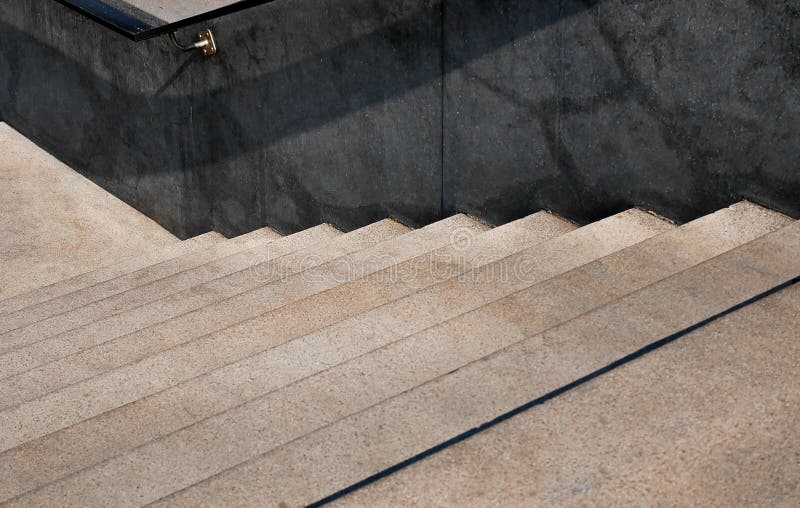 Ten Steps Down Staircase stock photo. Image of success - 101280678