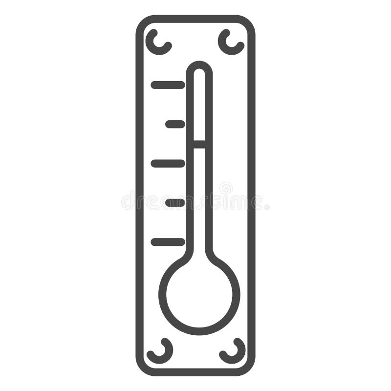 Outdoor Thermometer Clip Art Black And White