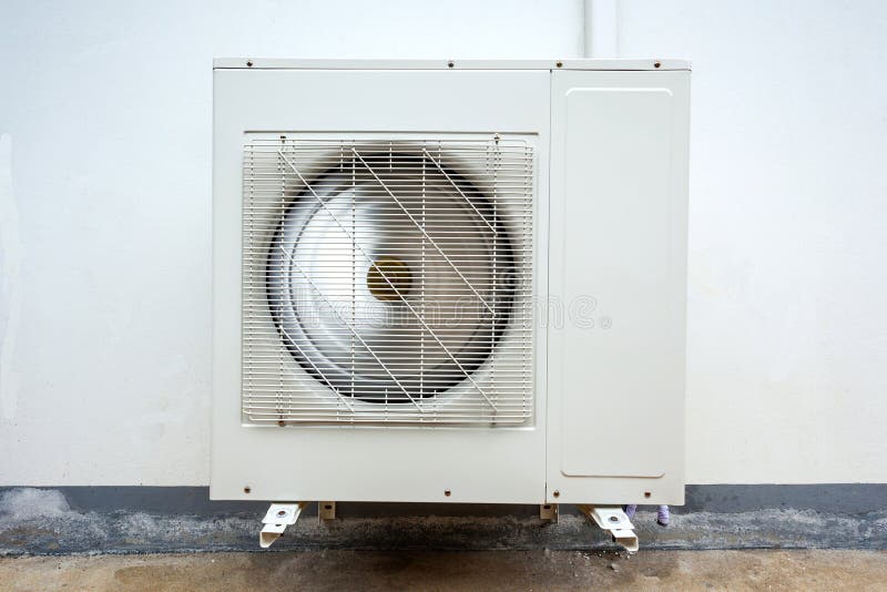 Outdoor Unit of Air Conditioner Stock Photo - Image of complex, energy ...