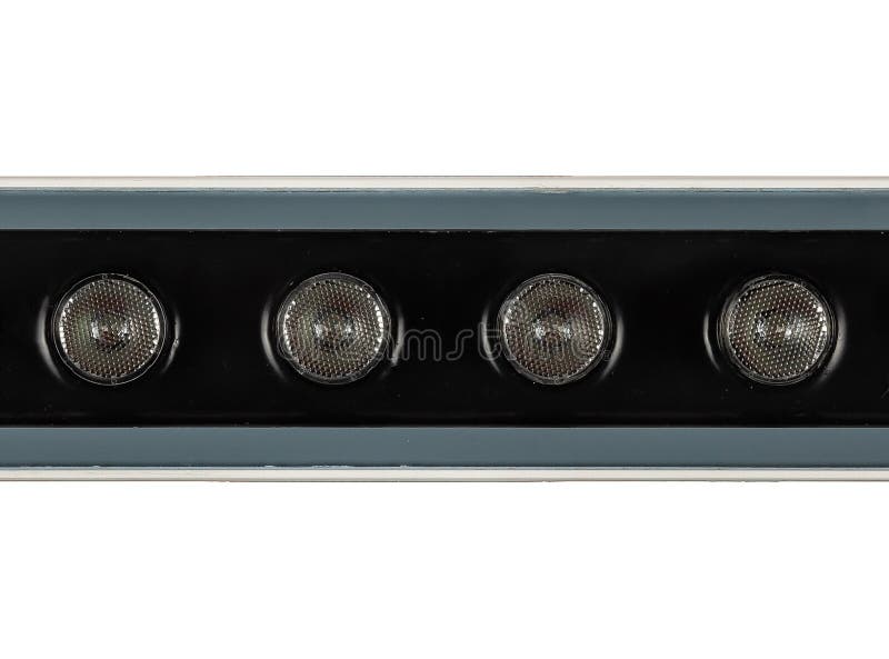 Outdoor Waterproof LED Panel Isolated on White Background Stock Image ...