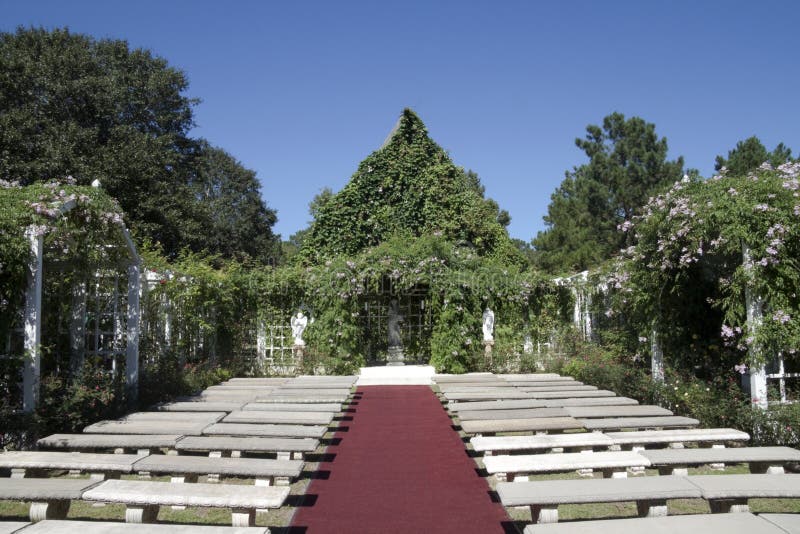 Outdoor Wedding Chapel stock image. Image of location - 13320031