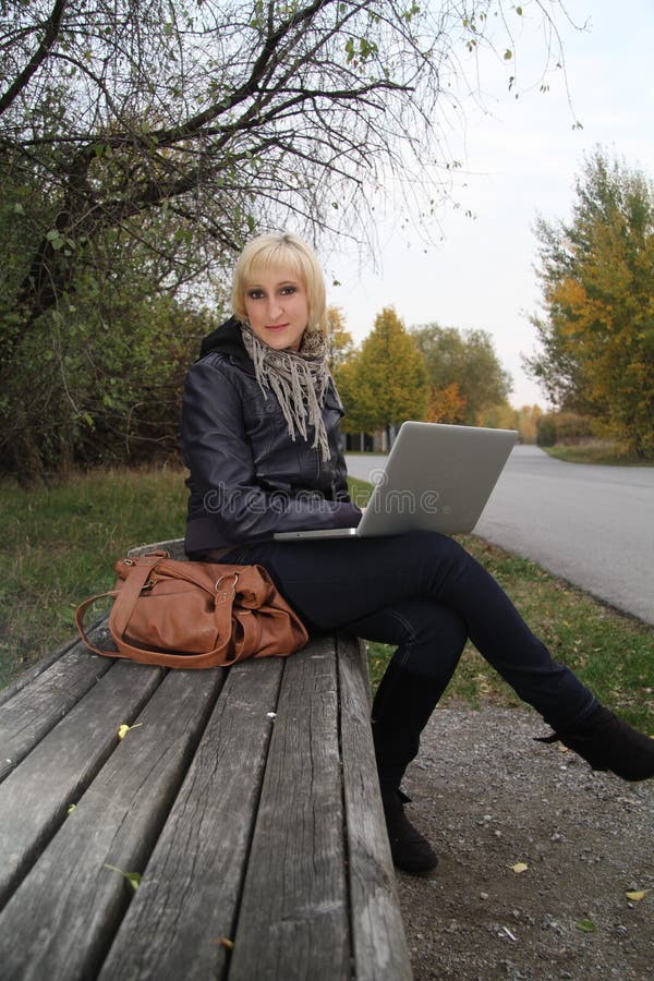 Outdoor working stock photo. Image of beauty, beautiful - 21816946