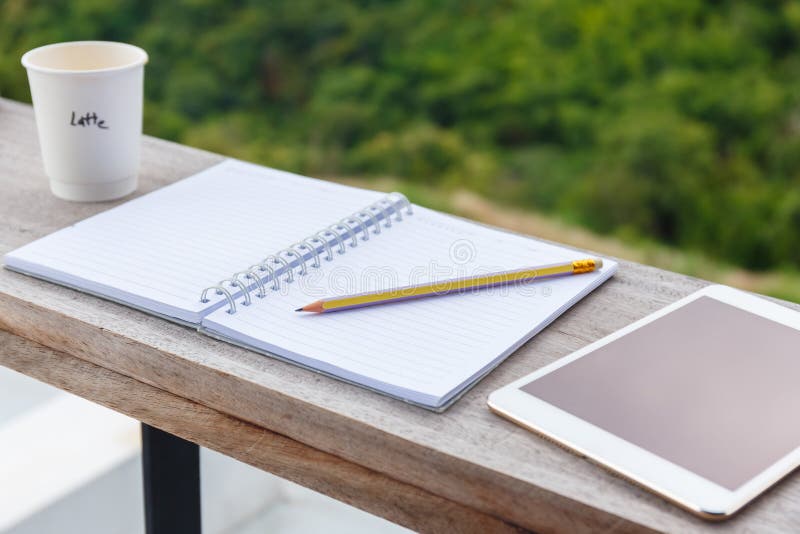 Outdoor Writing stock photo. Image of journal, nature - 98336708