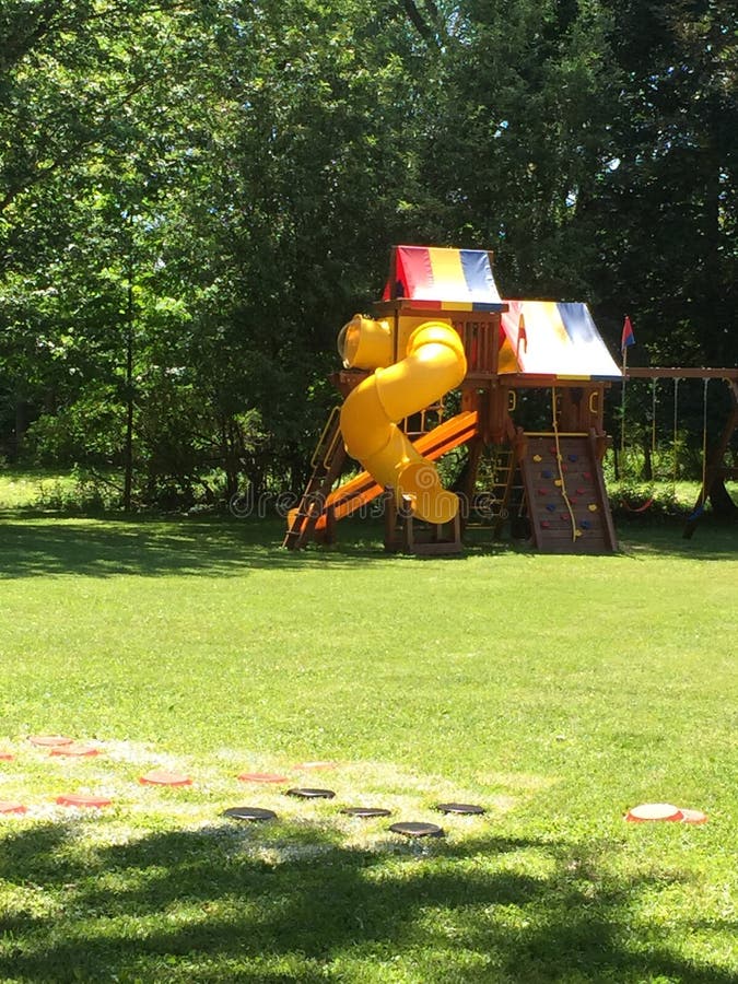 Outdoors and Backyard Fun and Games Stock Photo - Image of games ...