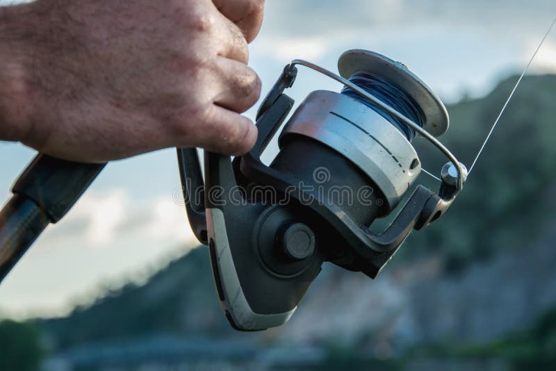 Outdoors Fishing Activity Fishing Rod Stock Photo - Image of activities ...