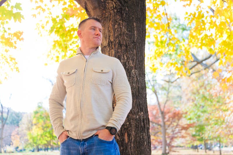 Outdoors Man stock image. Image of attractive, happiness - 27516975