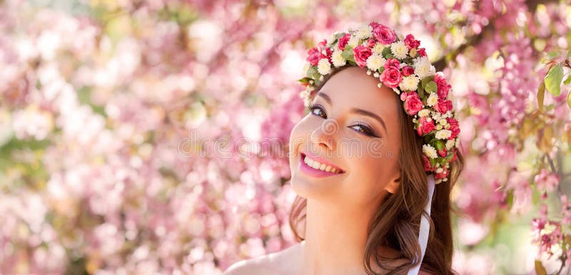 Amazing Natural Spring Beauty. Stock Image - Image of blossom, nature ...