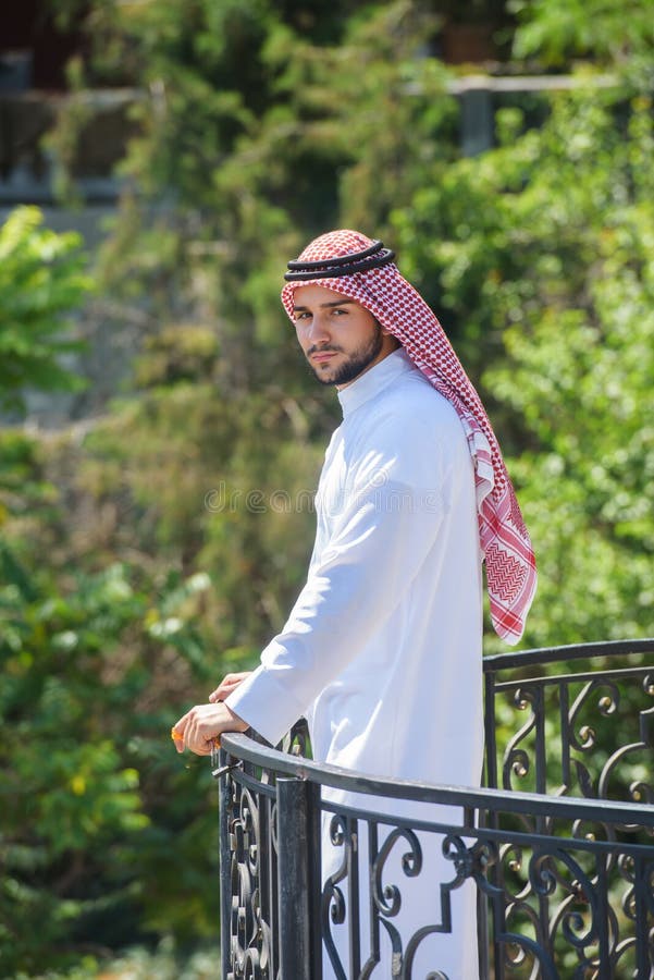 Outdoors Portrait of an Arabian Man Stock Image - Image of ethnicity ...