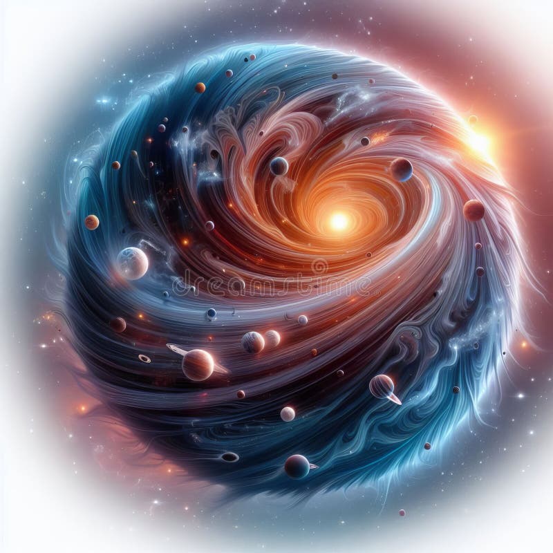 Outer Envelope the Outermost Layer of a Star, Where Stellar Wi Stock ...