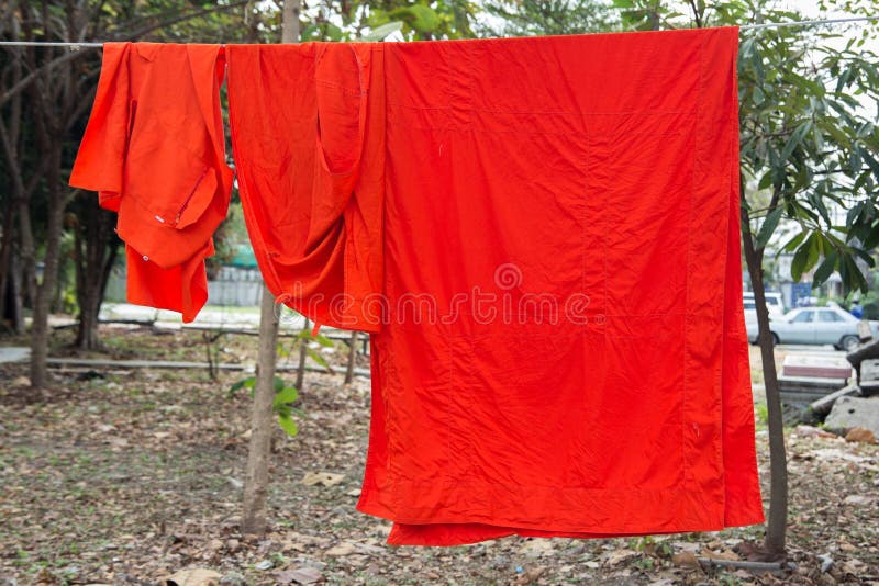 The Outer Robe of a Buddhist Priest Stock Photo - Image of antique ...