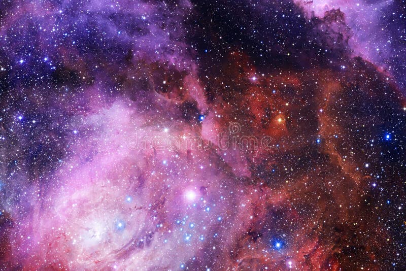 Outer Space Art. Starfield. Elements of this Image Furnished by NASA ...