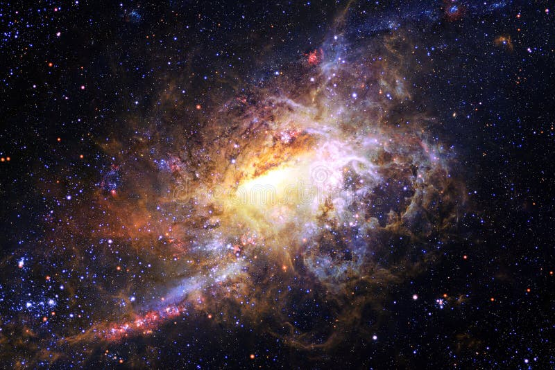 Outer Space Art. Starfield. Elements of this Image Furnished by NASA ...