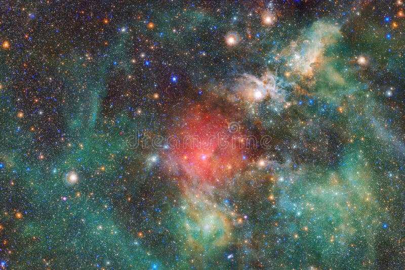 Outer Space Art. Starfield. Elements of this Image Furnished by NASA ...