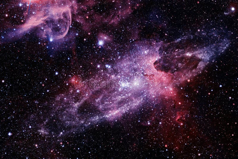 Outer Space Art. Starfield. Elements of this Image Furnished by NASA ...