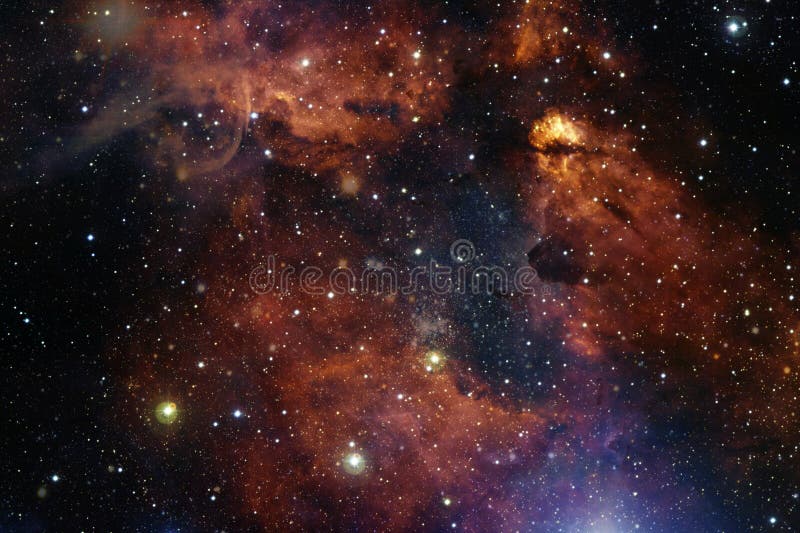 Outer Space Art. Starfield. Elements of this Image Furnished by NASA ...