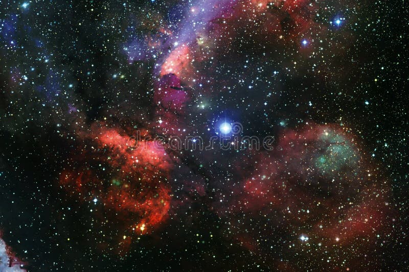 Outer Space Art. Starfield. Elements of this Image Furnished by NASA ...