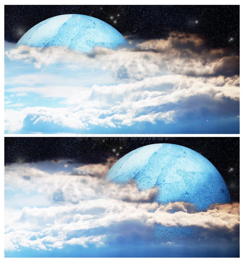 Outer space banners stock illustration. Illustration of space - 75641477